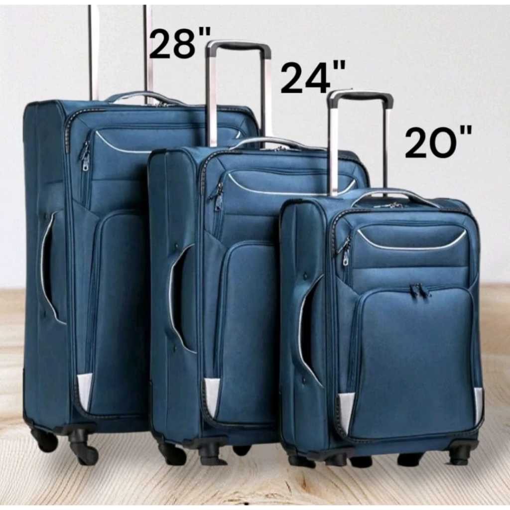 Premium Spinner Suitcase with 360° Wheels Travel Luggage Set 20/24/28 ...