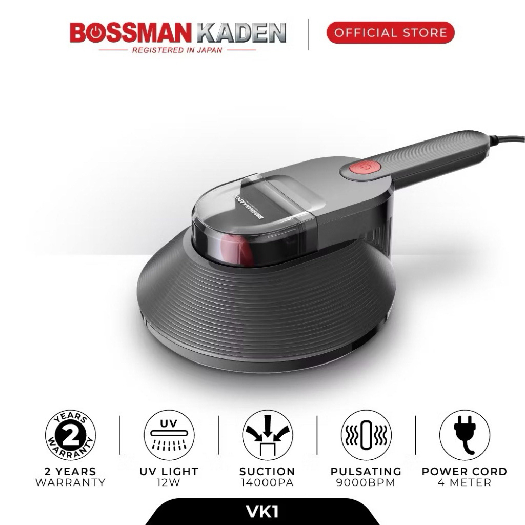 Bossman Kaden Dust Mites Vacuum Cleaner VK1 | Shopee Malaysia
