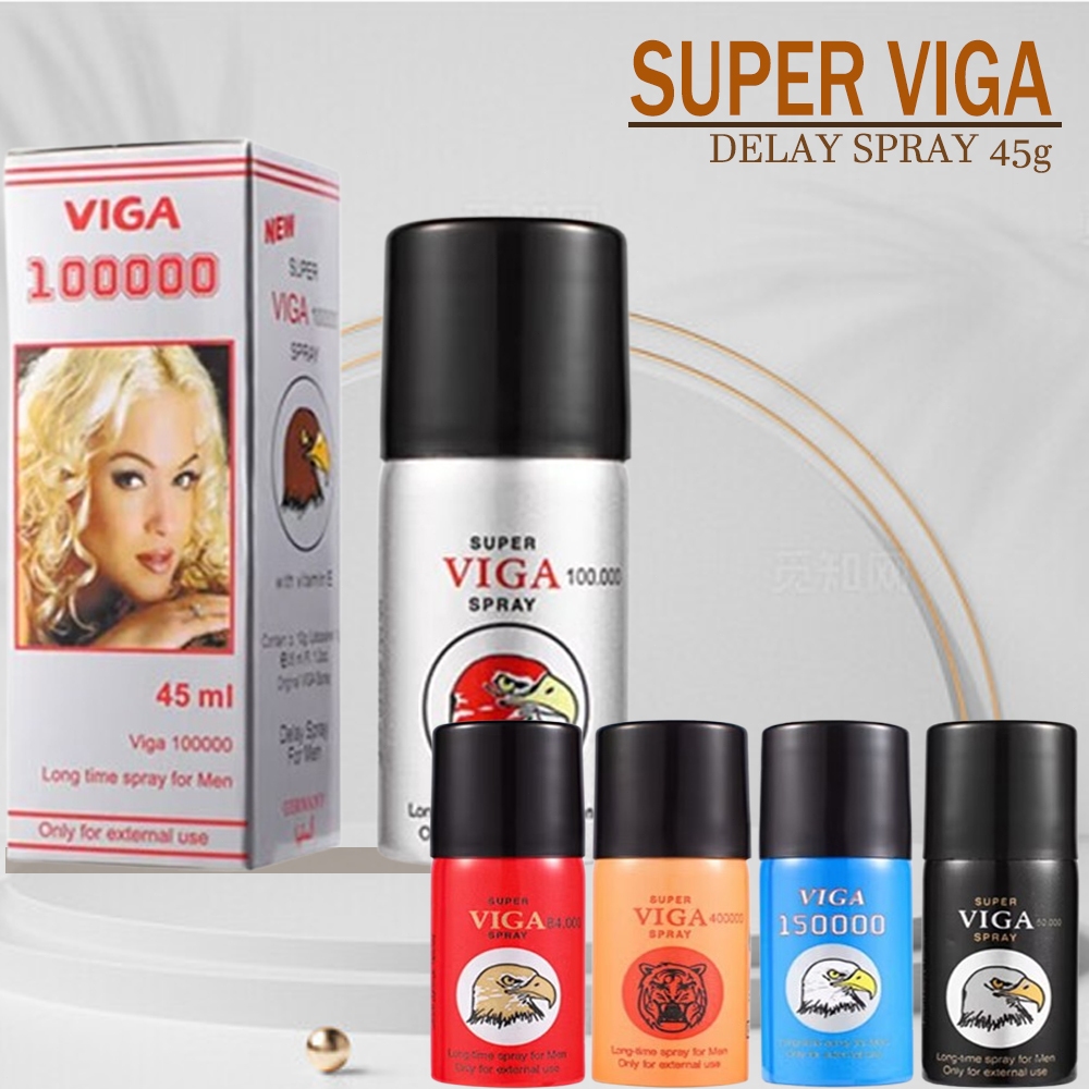 VIGA 50000 with Vitamin E Delay Spray 45ml Long time delay spray men's ...