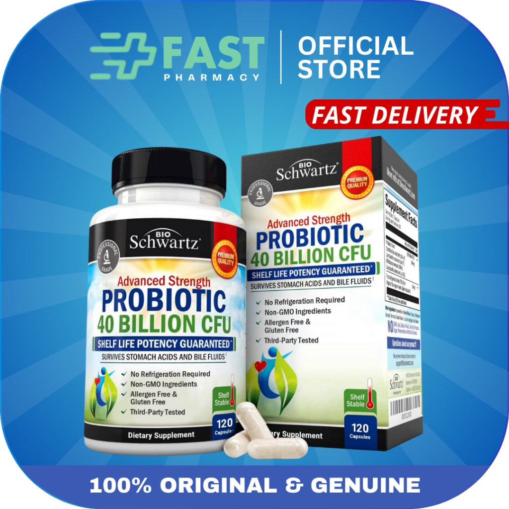 BioSchwartz Probiotics 40 Billion CFU Capsules | Shopee Malaysia