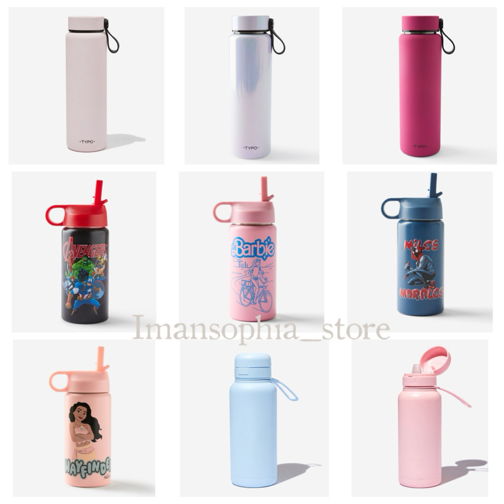 Typo & Cotton On Metal Drink Bottle | Shopee Malaysia
