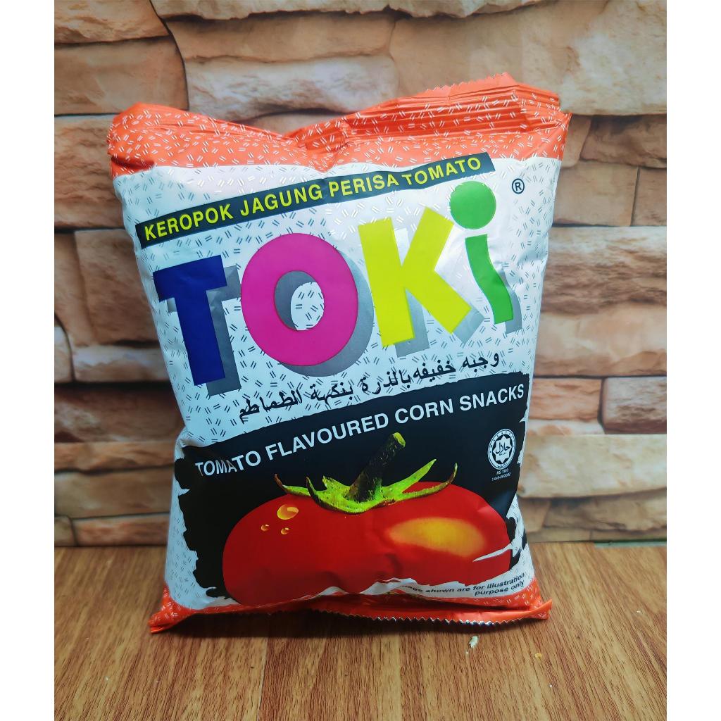 [Toki] Tomato Flavoured Corn Snacks (2packx60g) | Shopee Malaysia