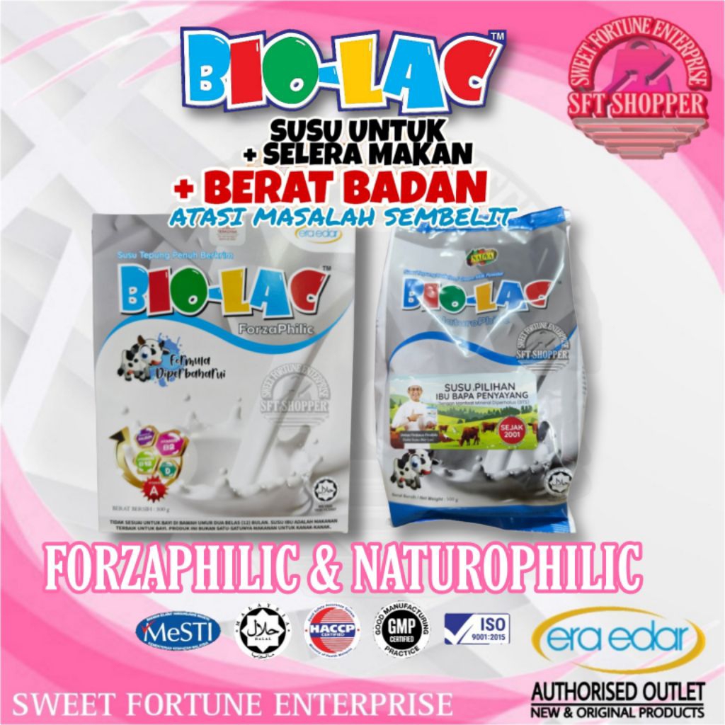 SUSU BIOLAC susu formulasi BTS PERTAMA di Malaysia. Keluaran Bumiputera ...