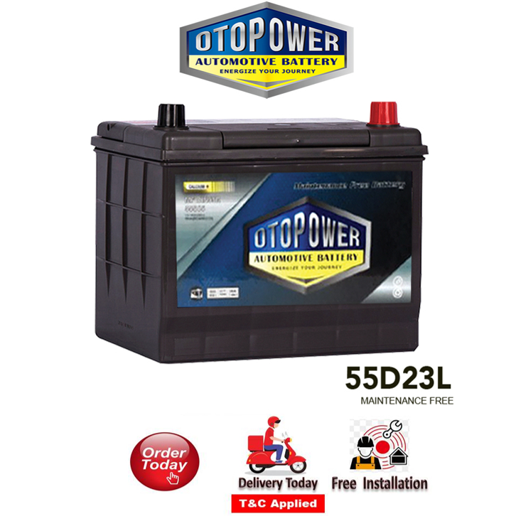 (Delivery & Installation @ Ambil Sendiri Di Kilang) Otopower 55D23L Mf ...