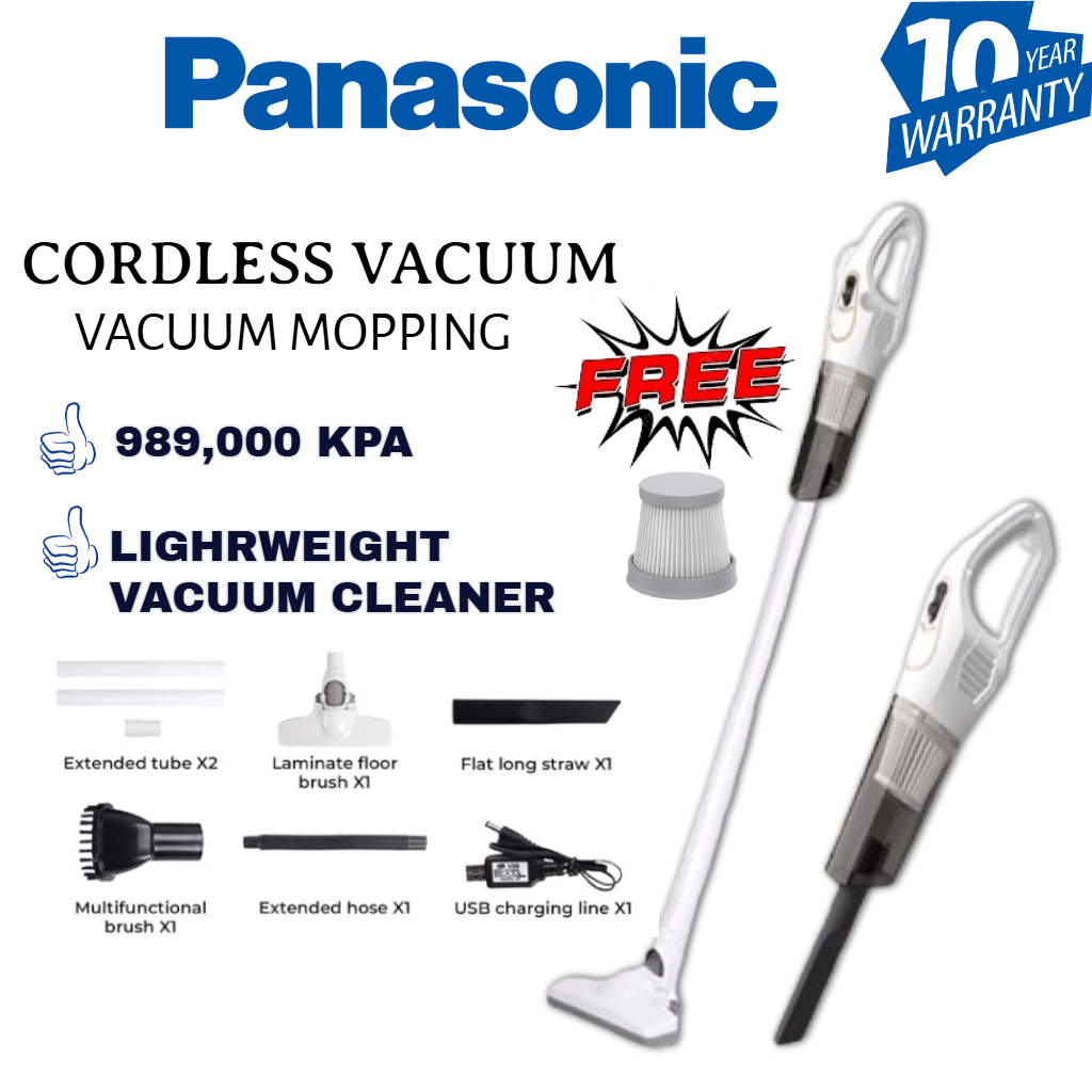PANASONIC Cordless Vacuum Cleaner Vacuum Car Vakum Wireless Clean S9D ...