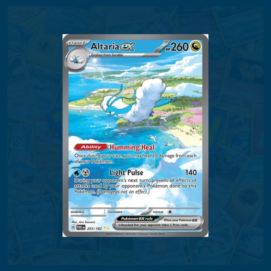Altaria Ex (253/182) Special Illustration Rare | Paradox Rift | Pokemon ...