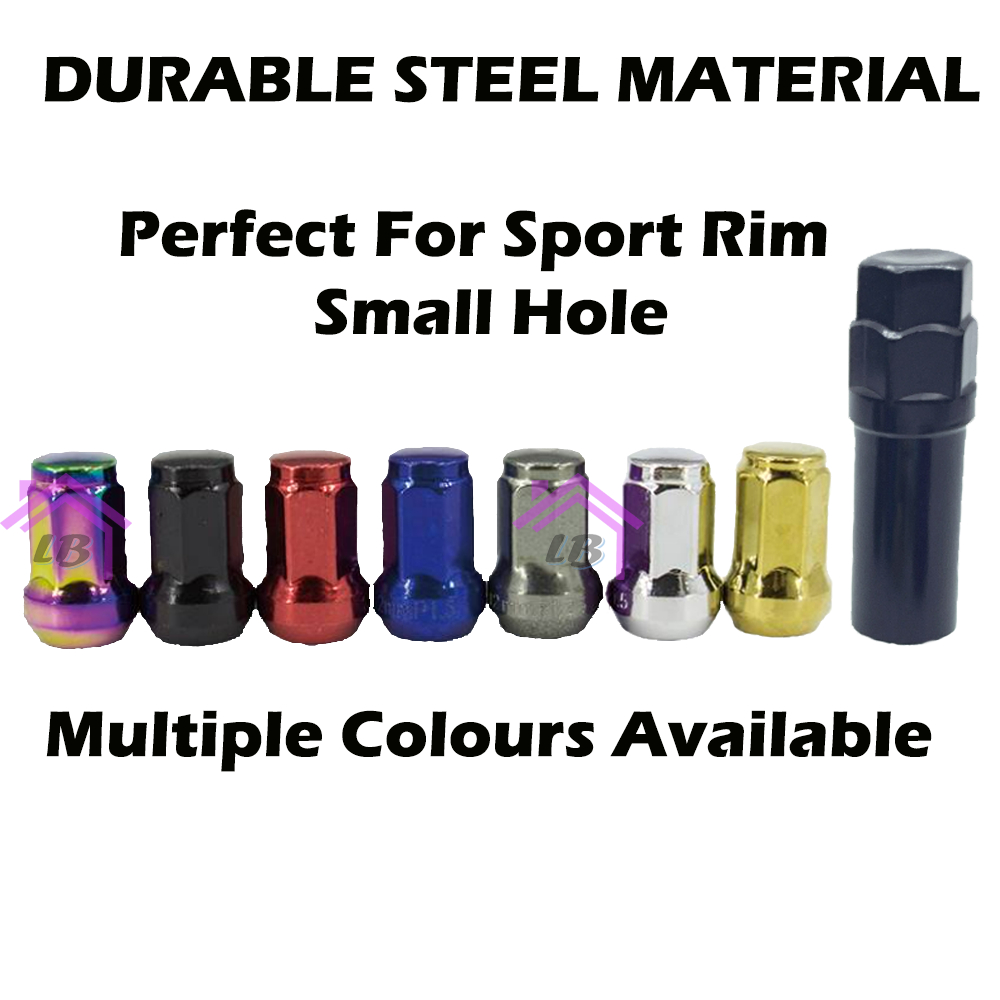 Heptagon Nut M12X1.5 High-Quality Steel Lug Nuts for Sport Rims Small ...