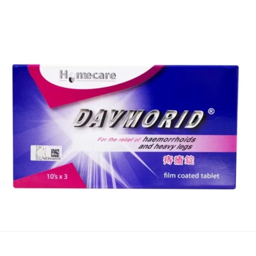 Davmorid Film Coated Tablet 3 x 10s | Shopee Malaysia