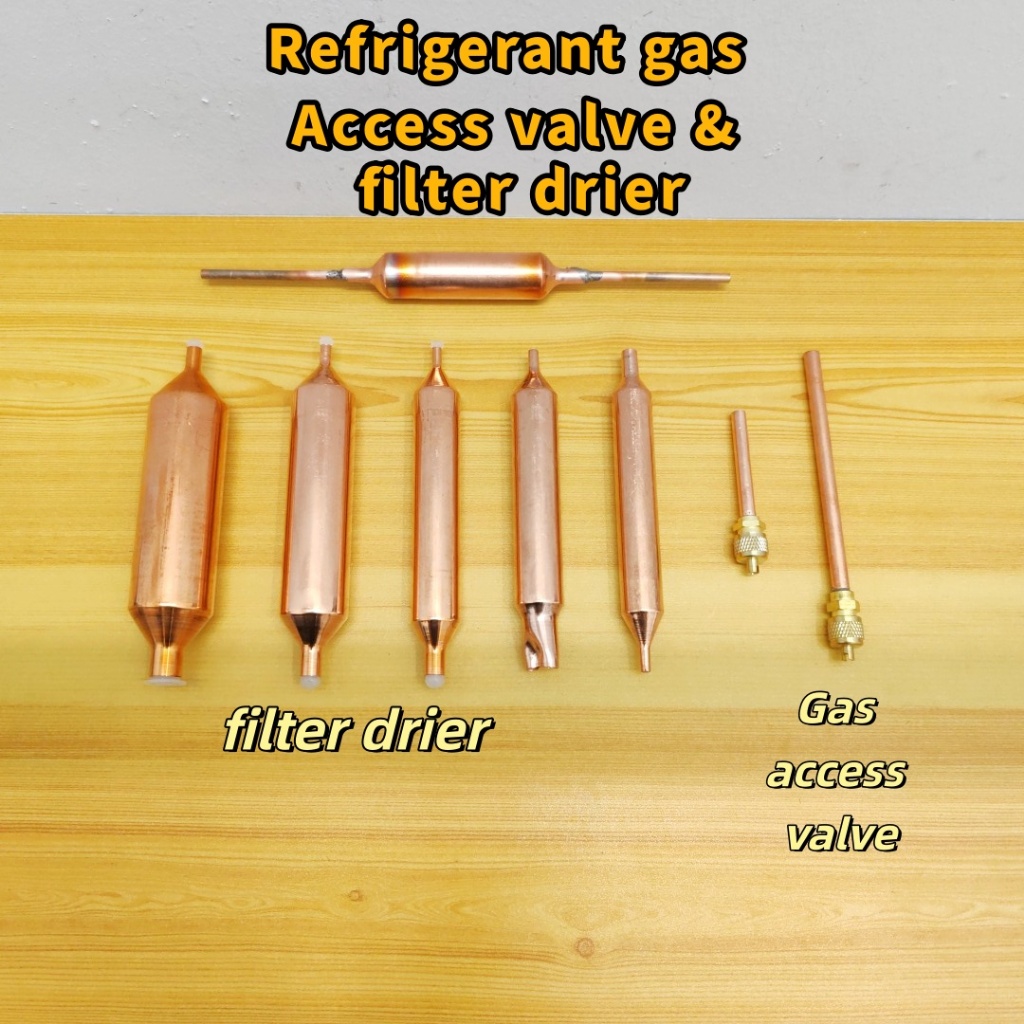 YeeFixx access valve filter drier r134 r600a r22 r12 service valve 1/4 ...
