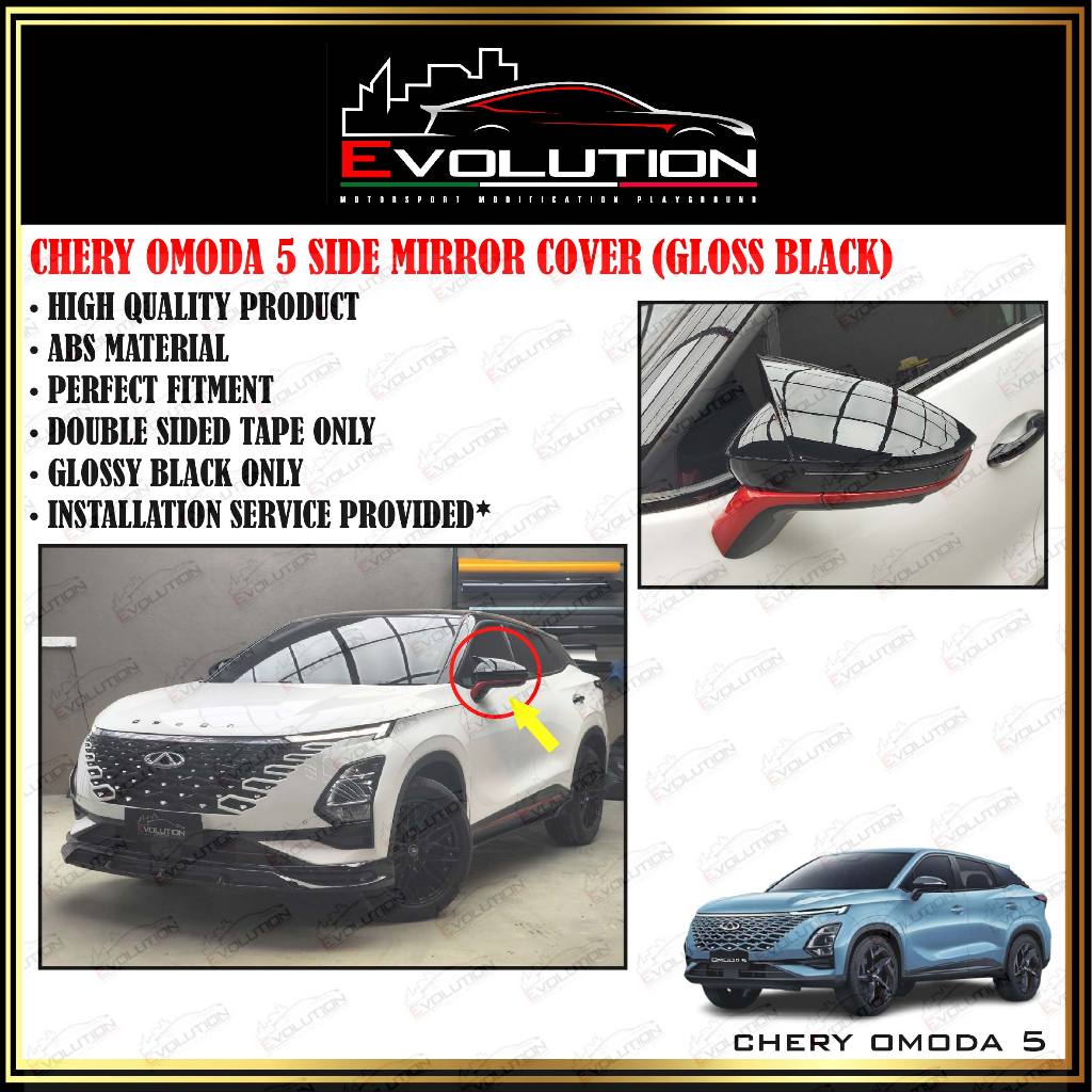 [CHERY OMODA 5 | E5] CHERY OMODA 5 OMODA E5 SIDE MIRROR COVER SHARK ...