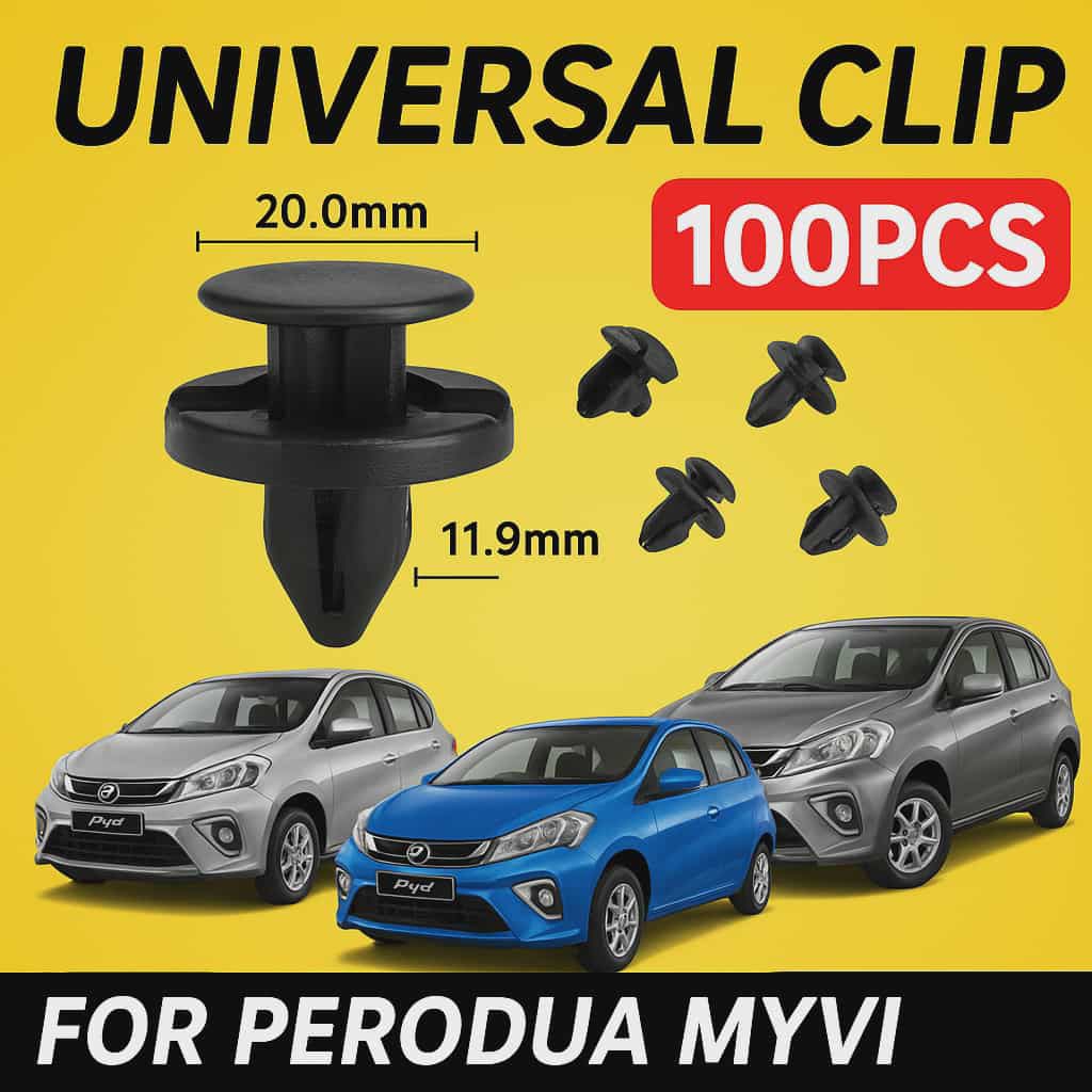 Premium Myvi Axia Viva Perodua Fender Bumper Clips OEM Axia Fender ...