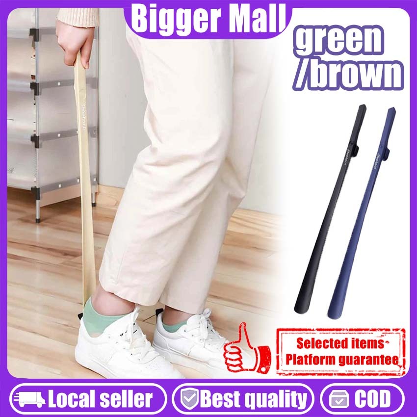 Most Beautiful Long Handle Plastic Shoehorn/Easy Slip-On Shoe Helper ...
