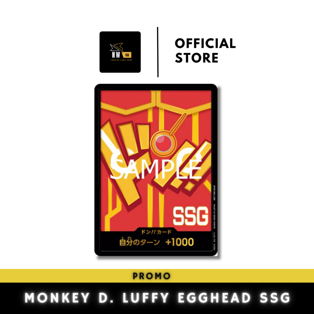 [ONE PIECE CARD GAME OPCG] PROMO Monkey D. Luffy Egghead SSG JP ...