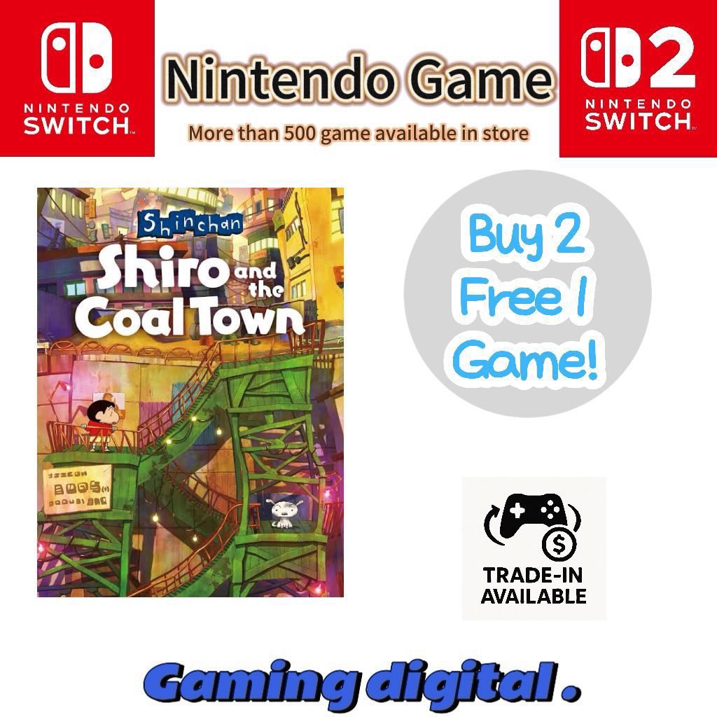NS NS2 Crayon Shin Chan Shiro Of Coal Town - Nintendo Switch / Switch 2 ...