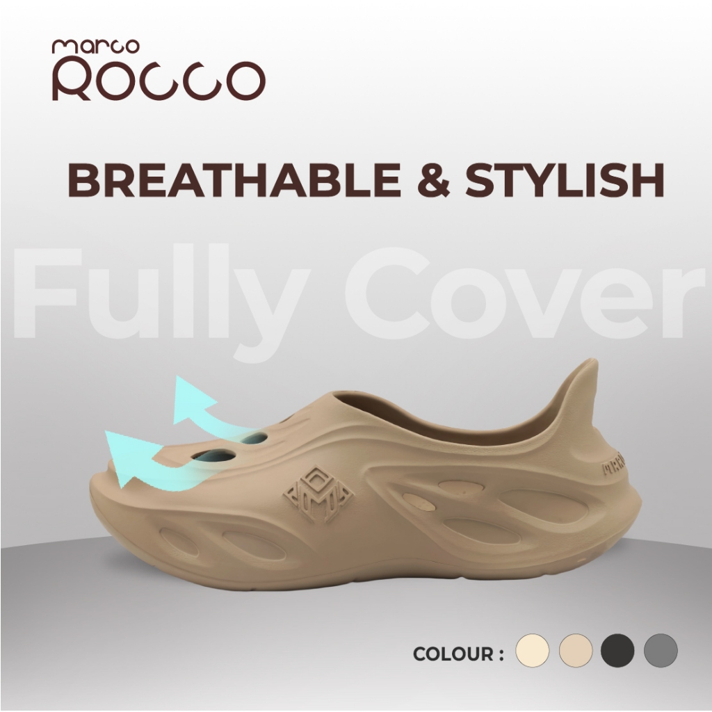 Marco Rocco Unisex Non Slip Fully Cover Lightweight Sandal Eva Soft ...