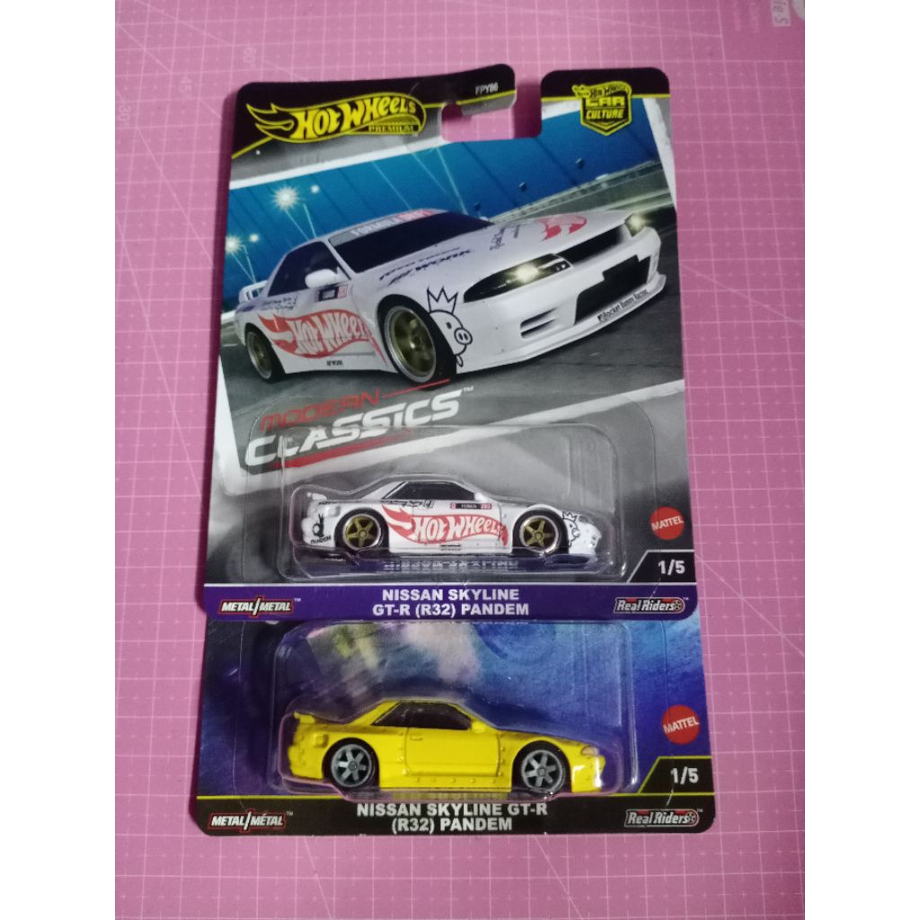 Hot Wheels Nissan Skyline GT R BNR32 jdm fast furious r32 bncr32 pandem ...
