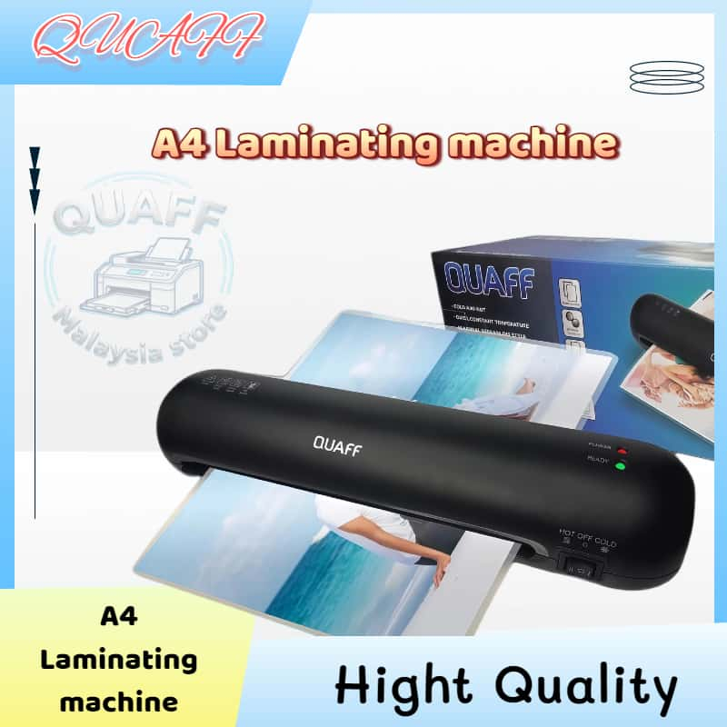 QUAFF Budget-Friendly A4 Laminator - Reliable Anti-Jam for Documents ...