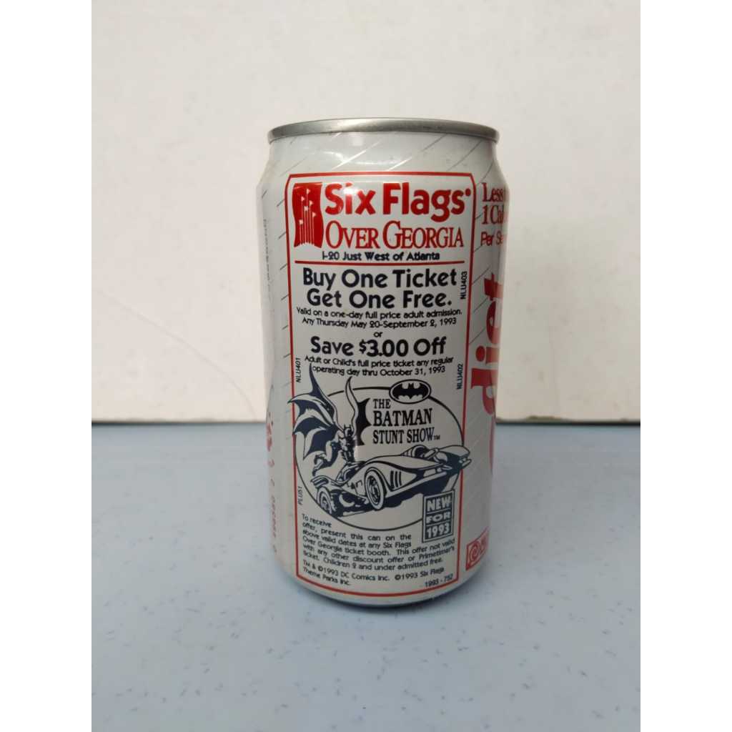 1993 USA Batman Coca Cola Coke empty can (ZA) | Shopee Malaysia