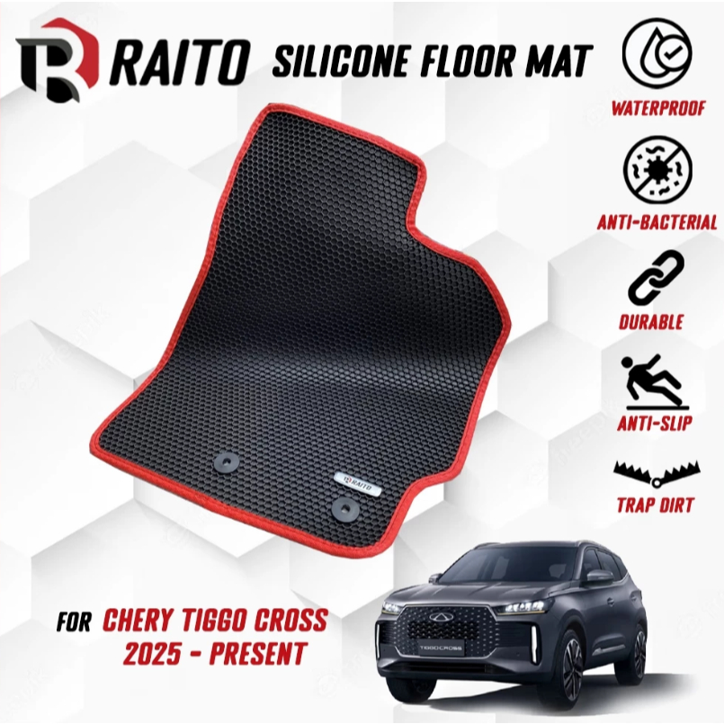 Chery Tiggo Cross Petrol / Hybrid 2025 - Present Car Mat Kereta Carpet ...