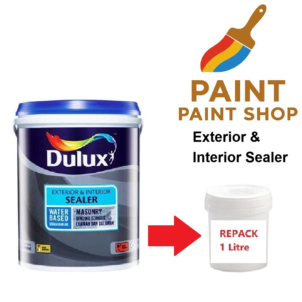 1L ICI DULUX Inspire Exterior Interior White Wall Sealer Paint 15527 ...
