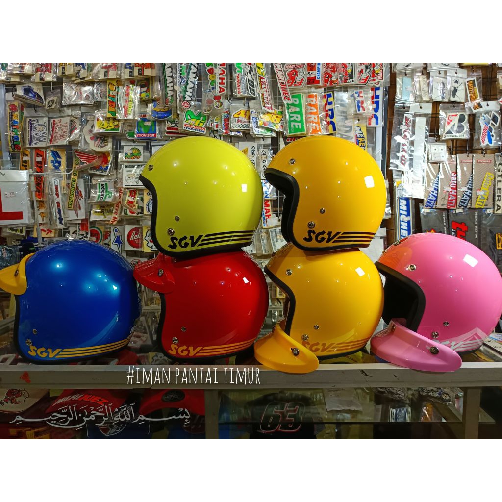 HELMET SGV 99 SPECIAL TRENDY LIMITED MALAYSIA ORIGINAL | Shopee Malaysia