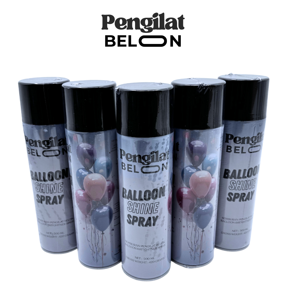 Balloon Brightener Spray 500ml Polish Pengilat Belon – Balloons Polish ...