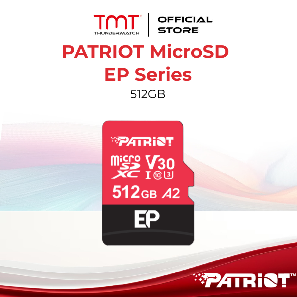 PATRIOT MicroSD EP Series Memory Card (512GB) | Shopee Malaysia