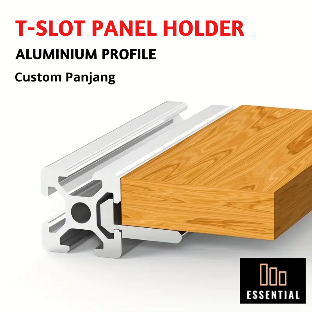 Heavy-Duty T-Slot Aluminum Panel Holder Bracket for 2020 / 3030 / 4040 ...