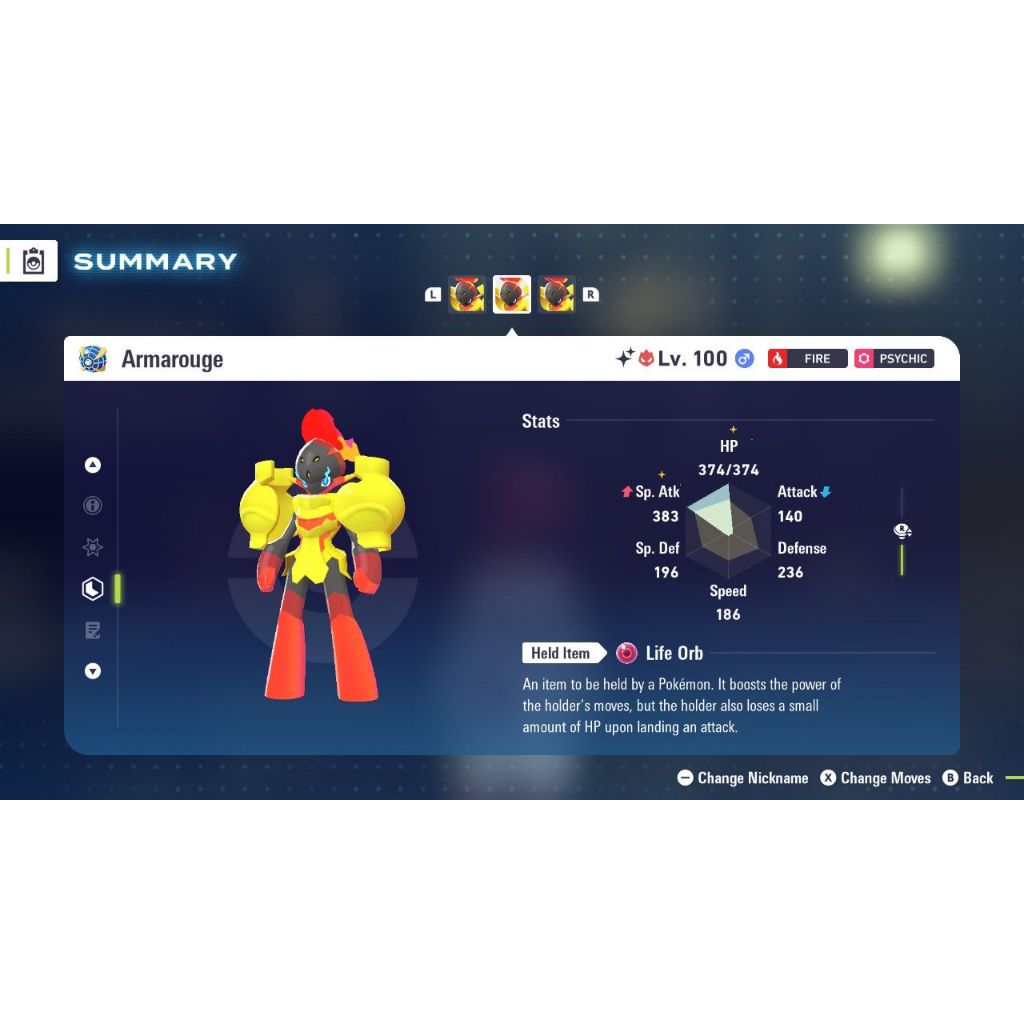 Pokemon Legend Z-A Shiny Alpha Armarouge | Shopee Malaysia