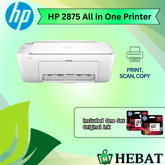 HP DeskJet 2875 All-in-One Color Inkjet Printer 682 Ink | Shopee Malaysia