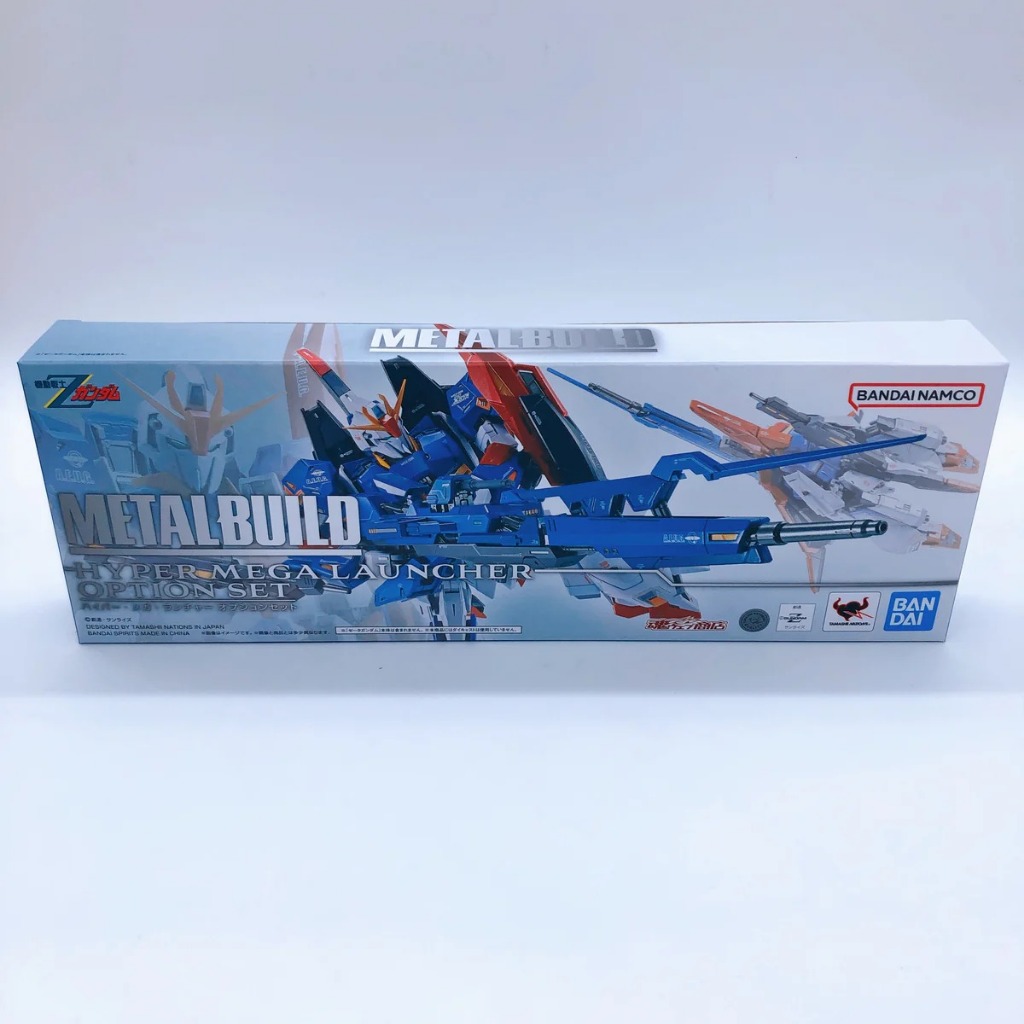 METAL BUILD Hyper Mega Launcher Option Set Zeta Gundam Action Figure ...