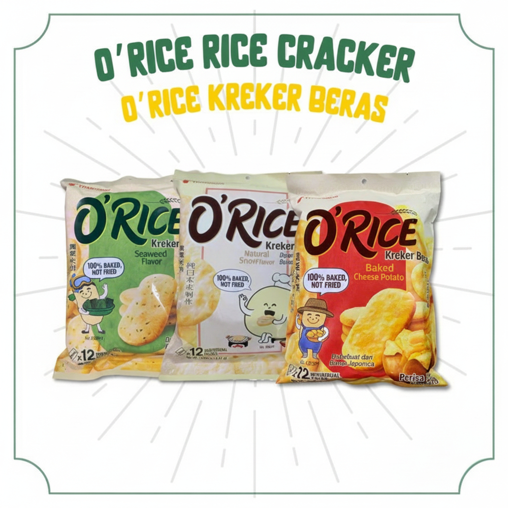 TOMORION O'RICE 12'S - [BAKED CHEESE / NATURAL SNOW / SEAWEED] CLASSIC ...