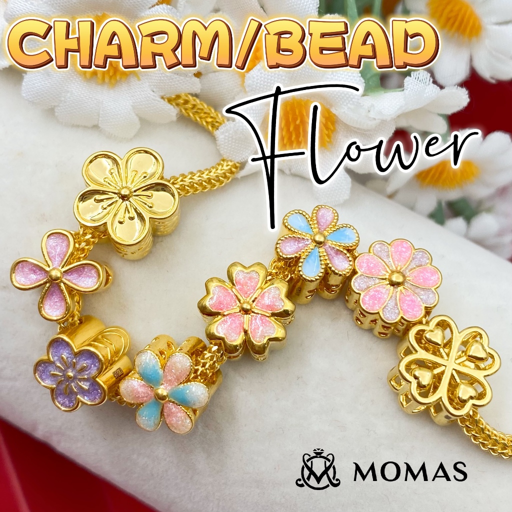 MOMAS Bead Flower Bajet 5D Emas 916 Beads Flower5D Bead Enamel Emas 916 ...