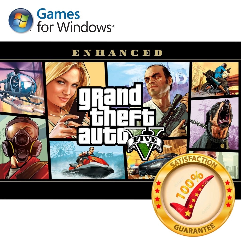 GTA V Enhanced Version - PC Game Offline | Shopee Malaysia