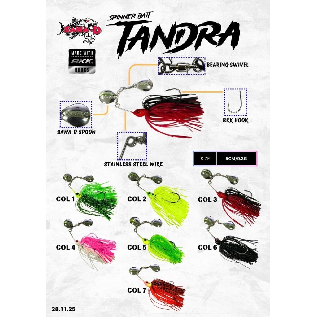 Sawa-D Tandra Spinner Bait | Shopee Malaysia