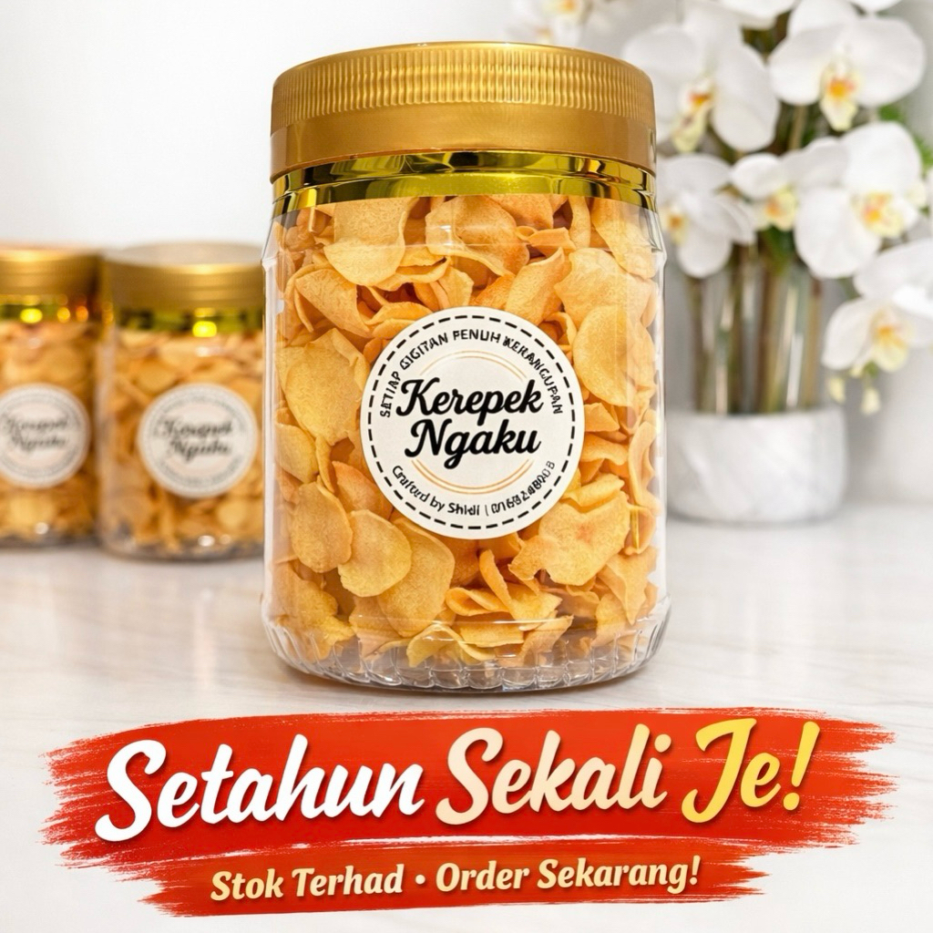 HOMEMADE KEREPEK NGAKU (ARROWHEAD CHIPS) | Shopee Malaysia