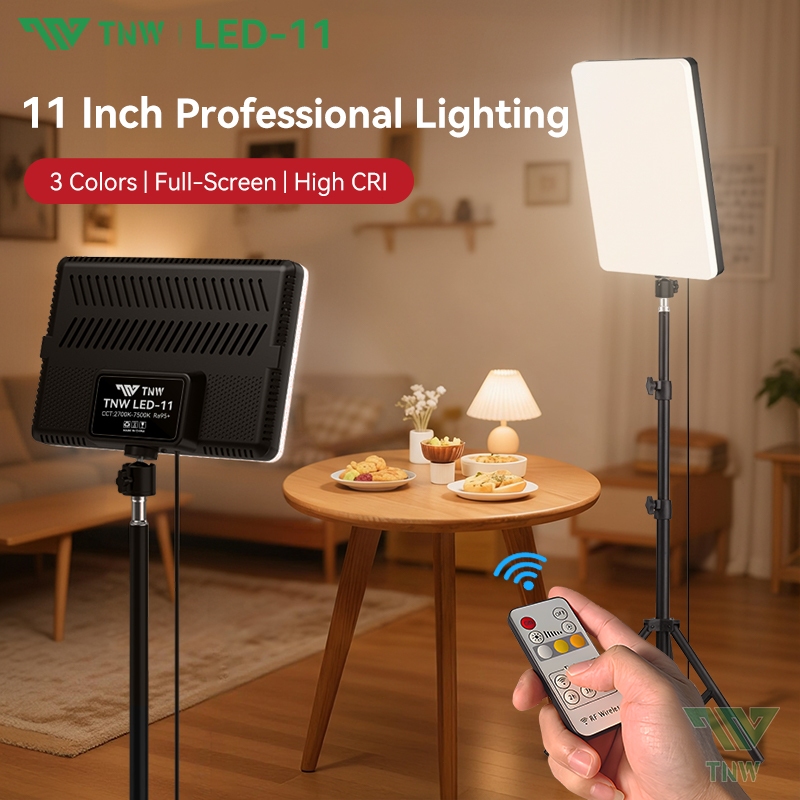 TNW 11 inch Pro LED Video Lampu with Remote Panel Light Photography ...