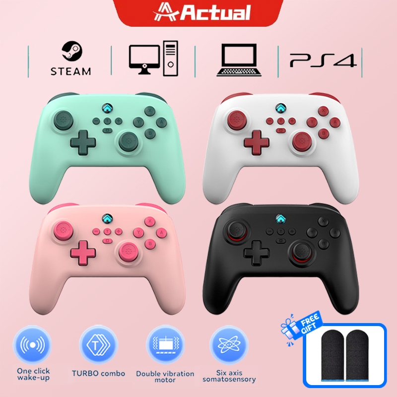 Actual NINTENDO SWITCH OEM PRO CONTROLLER WIRELESS BLUETOOTH GAME ...