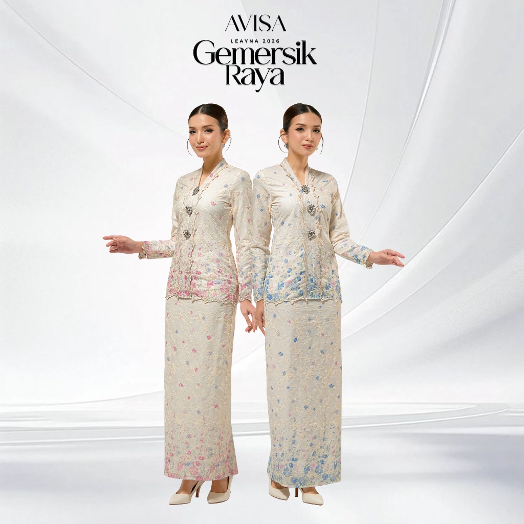 LEAYNA.CO AVISA Kebaya | Shopee Malaysia