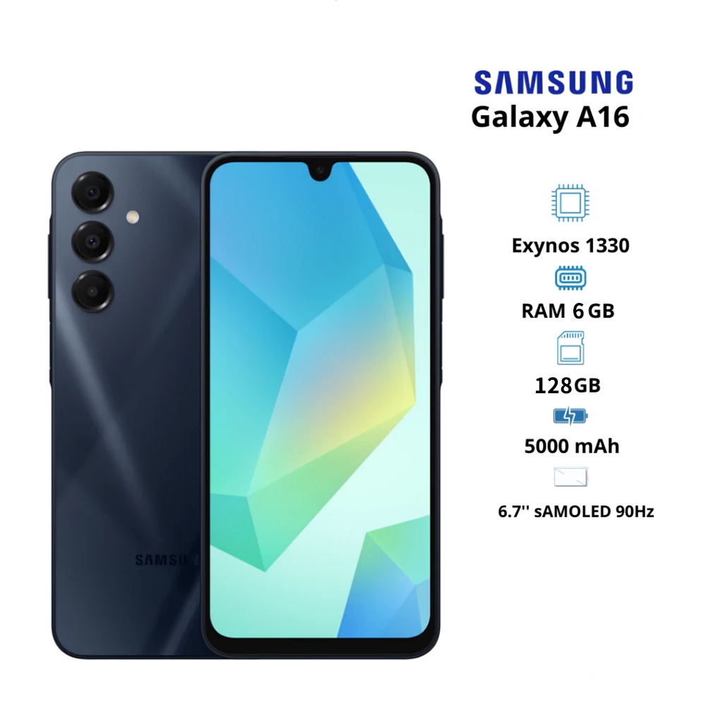 Samsung Galaxy A16 (6GB RAM + 128GB ROM ) 5000mAh Battery 6.70INCH ...