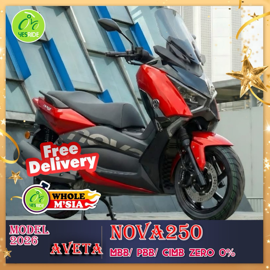 Aveta NOVA250 New Model 2026 | Shopee Malaysia