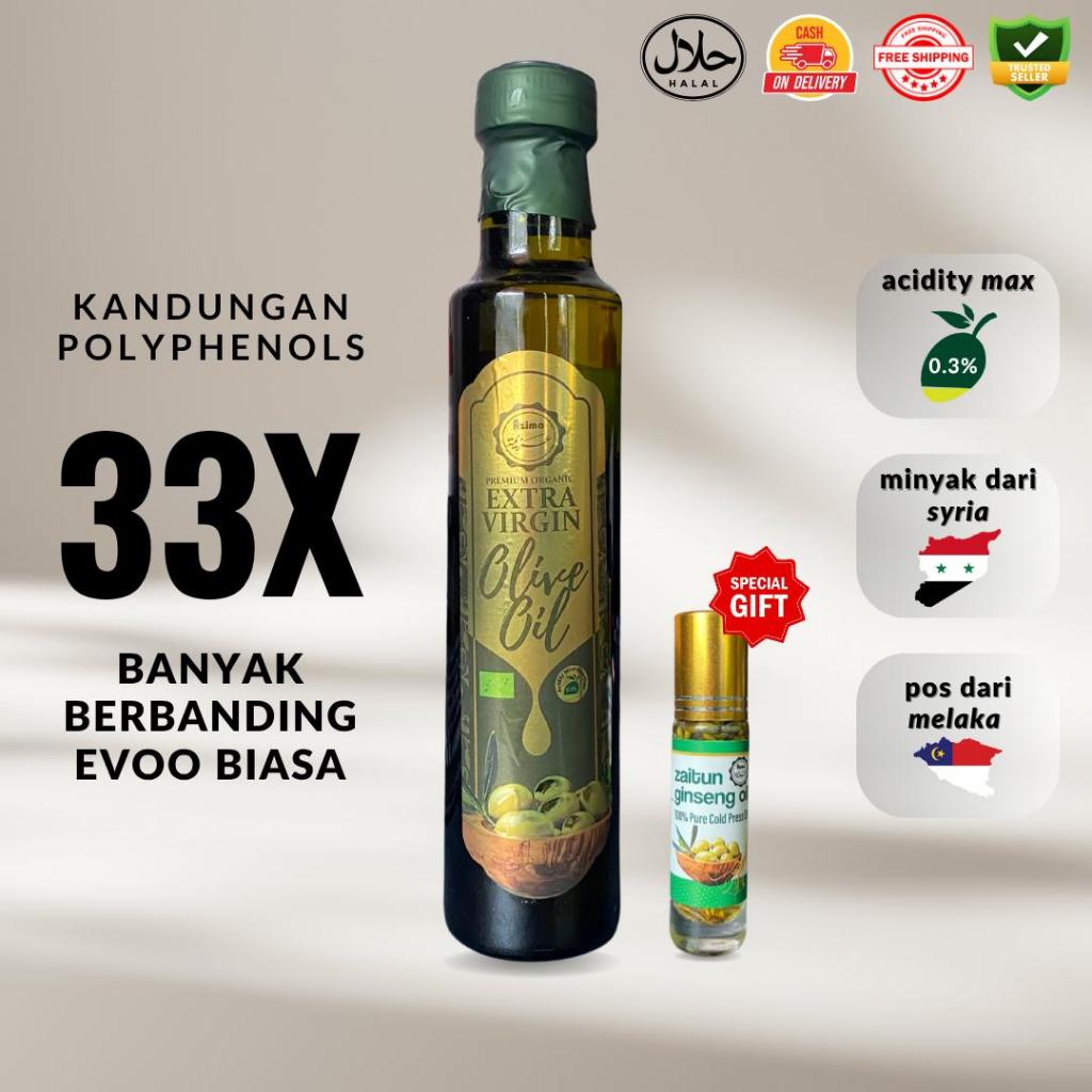Minyak Zaitun ZAITY Premium Dara Tambahan Syria (Extra Virgin Olive Oil ...