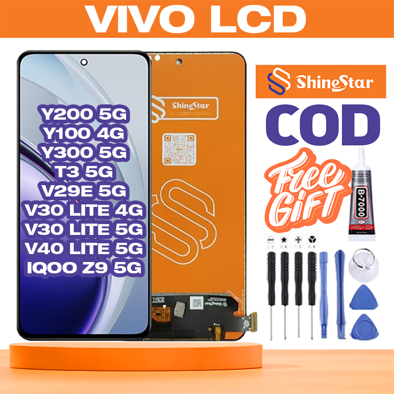 ShineStar ORIGINAL LCD Display for VIVO Y200 5G/V29E 5G/T3 5G/V30 LITE ...