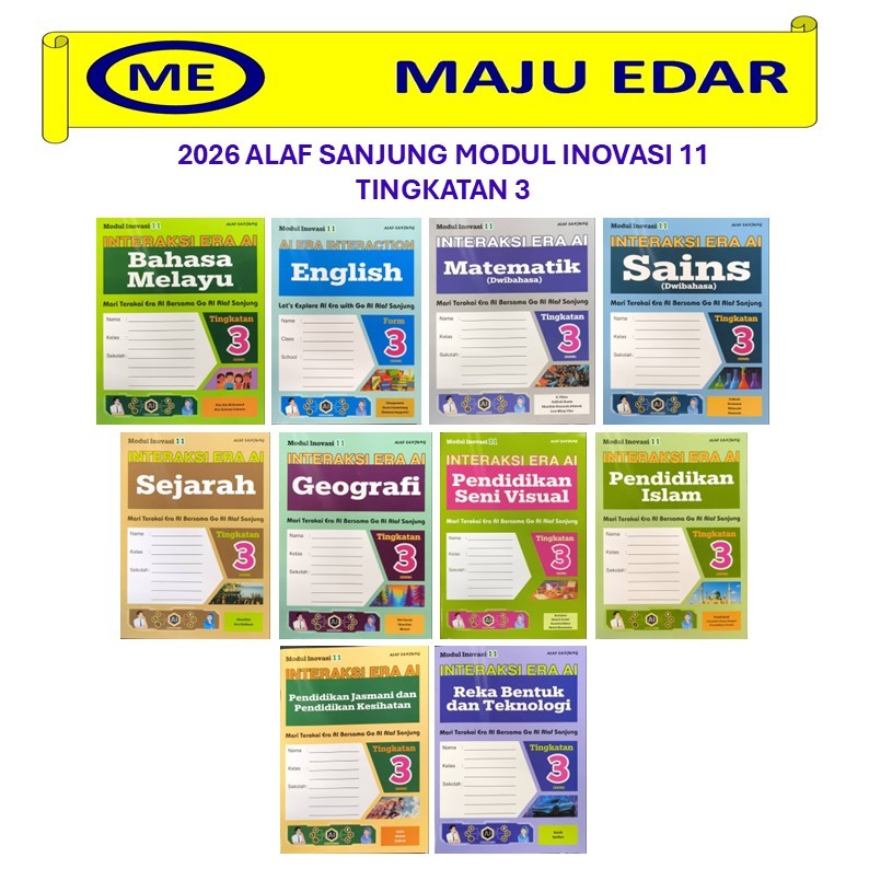 2026 ALAF SANJUNG MODUL INOVASI 11 INTERAKSI ERA AI TINGKATAN 3 BAHASA ...