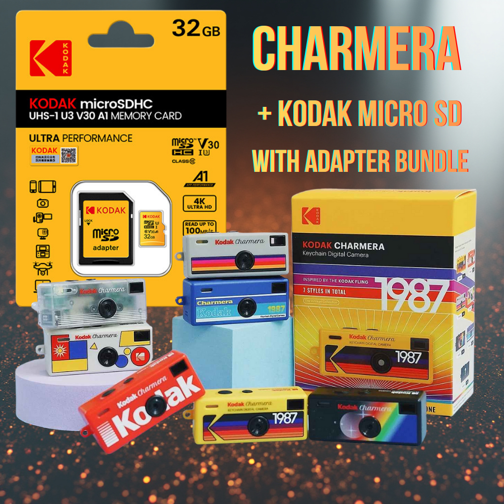 LAST 2 STOCKS! Kodak Charmera 1987 Mini Digital Camera Retro Style ...