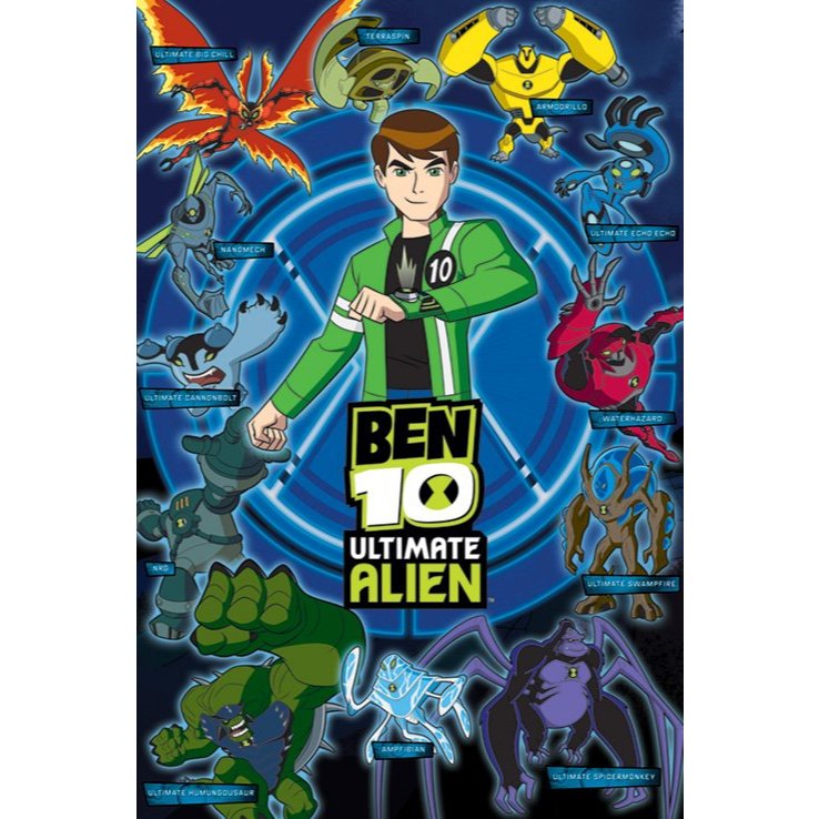 Animation Ben 10: ULTIMATE ALIEN Season 1-3 Complete {ENG SUB} | Shopee ...