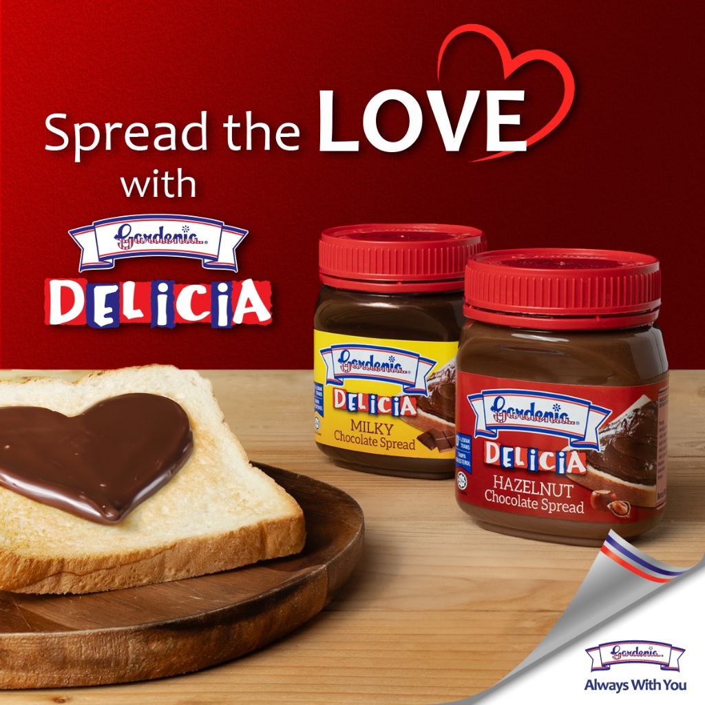 Gardenia Delicia Hazelnut Chocolate Spread Delicia Milky Chocolate ...