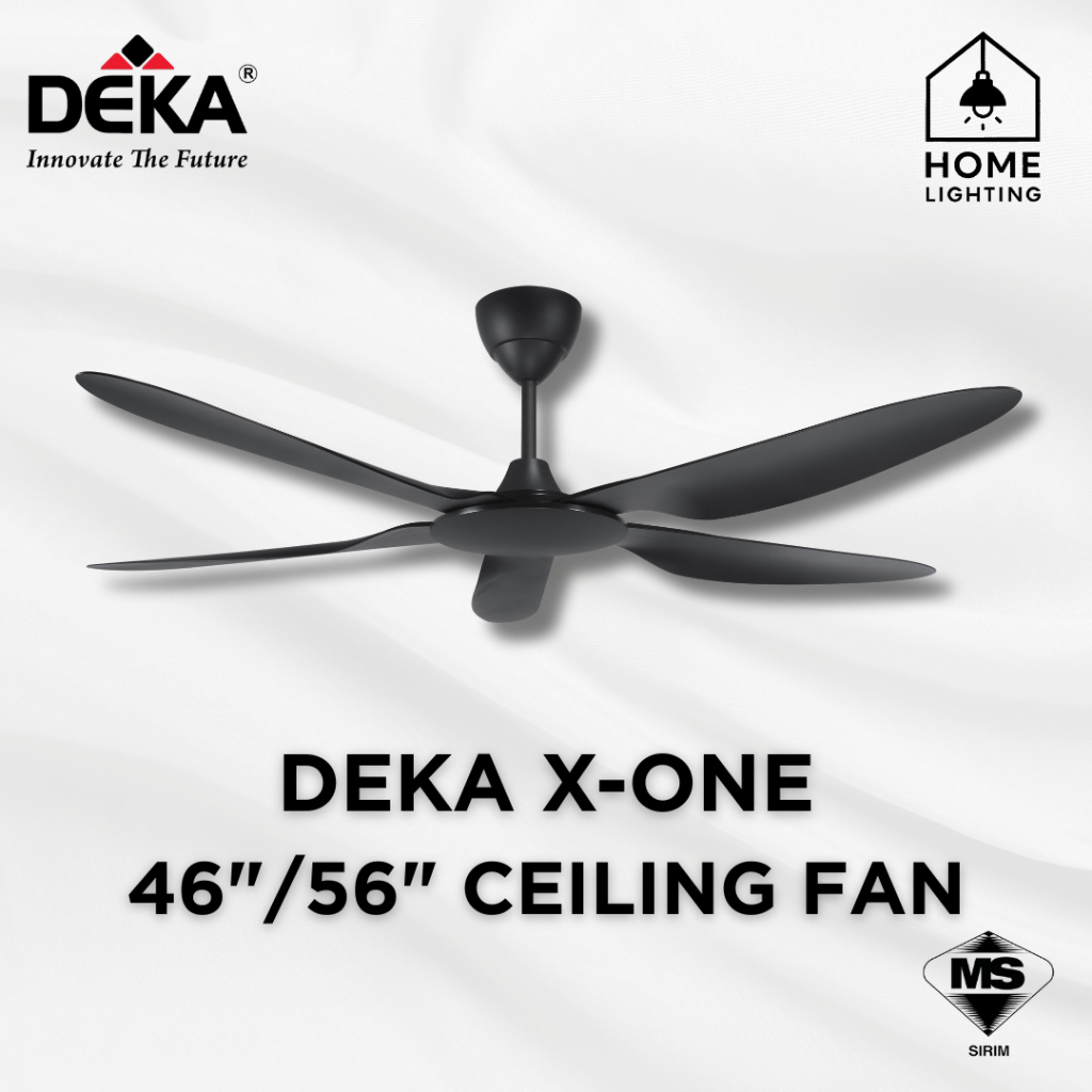 DEKA X-ONE 46" 56" 5 Blades DC Motor 24 Speed SIRIM RF Remote Control ...
