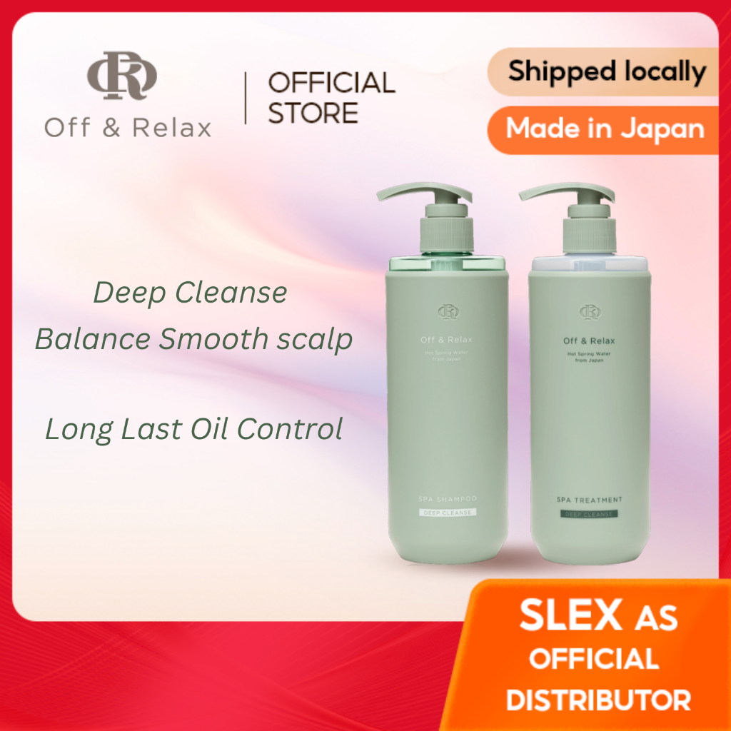(MY Official) Off & Relax Deep Cleanse Shampoo / Treatment (460ML) Hot ...