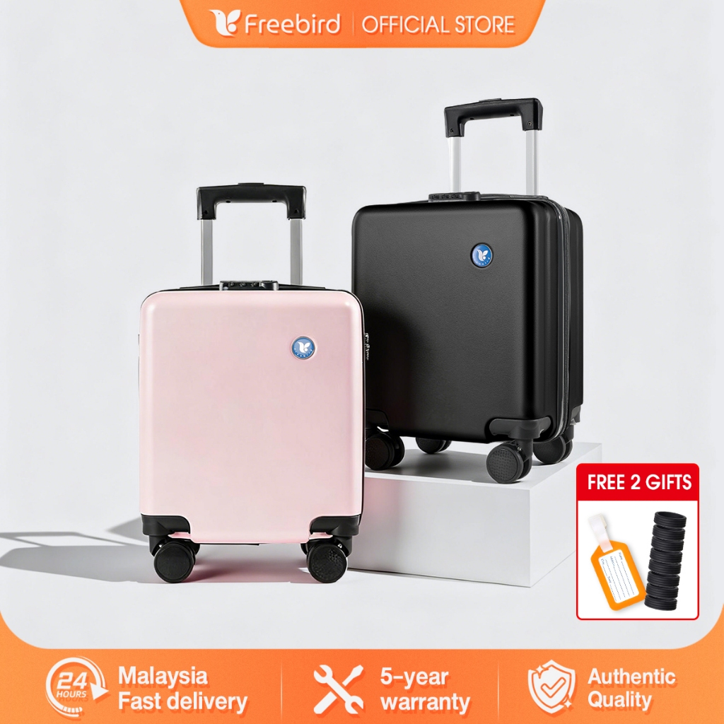 Freebird 14 Inch Carry On Luggage for Short Trip & Weekend Getaway ...